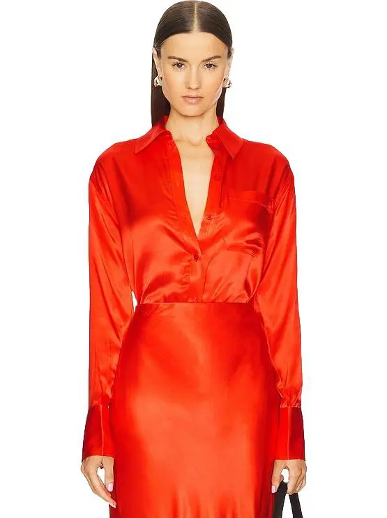 L'academie Lenae Shirt - Red