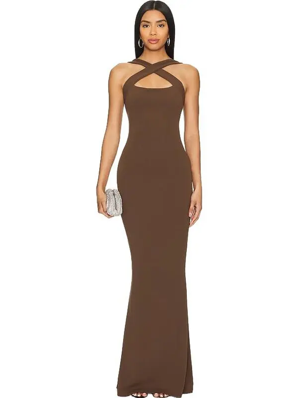 NOOKIE Viva 2 Way Gown - Brown