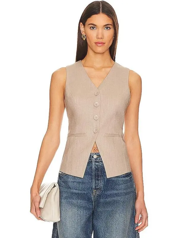 Heartloom Silvie Vest - Tan