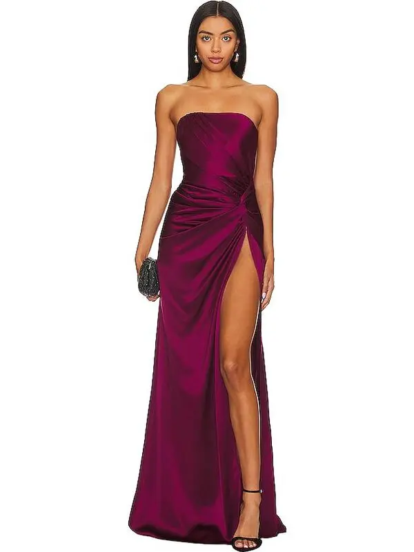 SAU LEE Hera Gown - Red