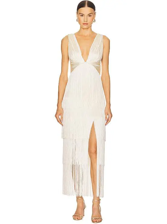 MICHAEL COSTELLO X Revolve Skylar Maxi Dress - Ivory