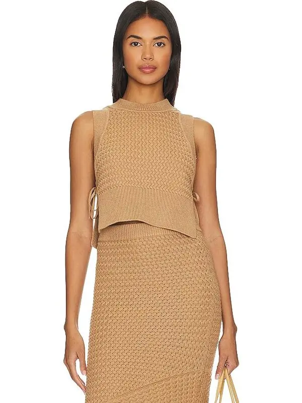 House Of Harlow 1960 X Revolve Lilja Crochet Top - Tan