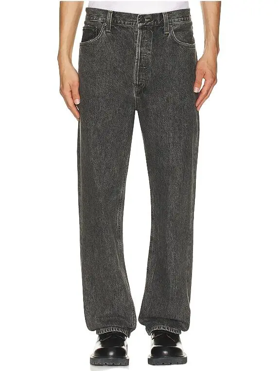 AGOLDE 90's Straight Leg Jeans - Denim-medium