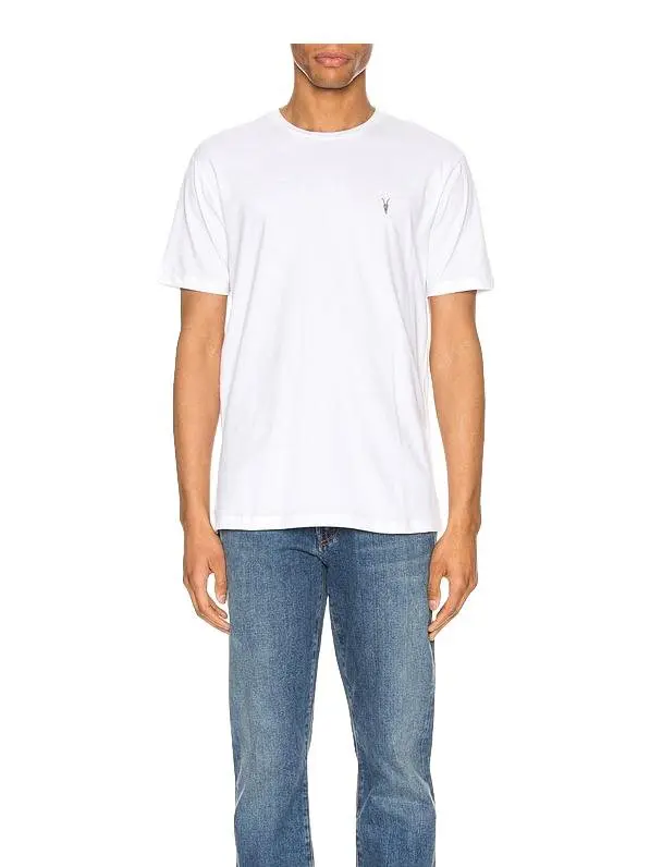 ALLSAINTS Brace Tonic Crew Tee In . Also - White