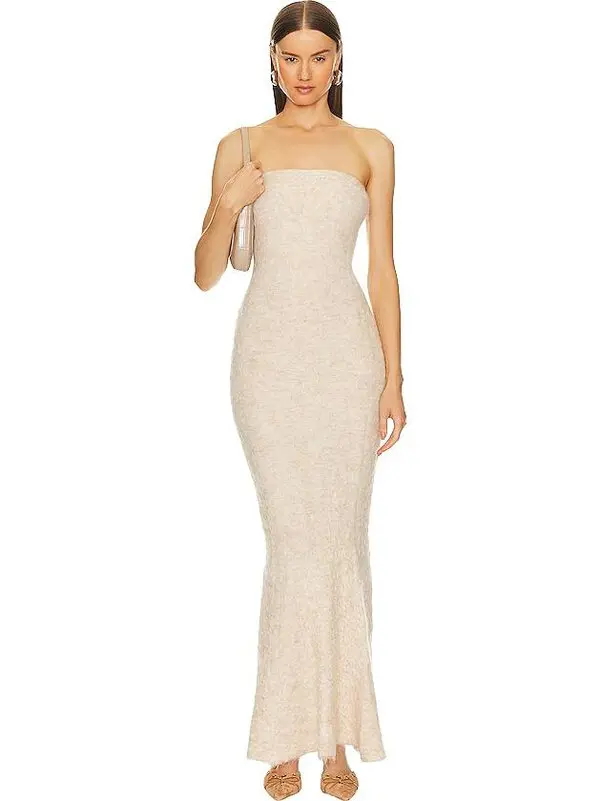 Song Of Style Bellamy Maxi Tube Dress - Neutral