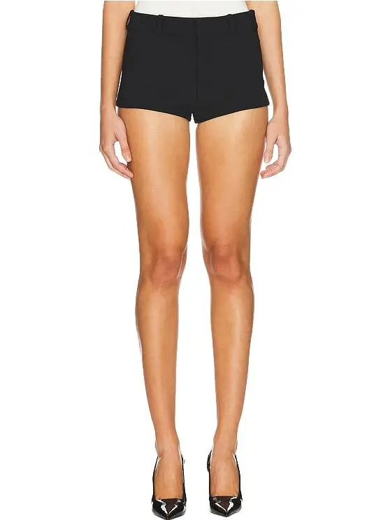 Amanda Uprichard Caresse Shorts - Black