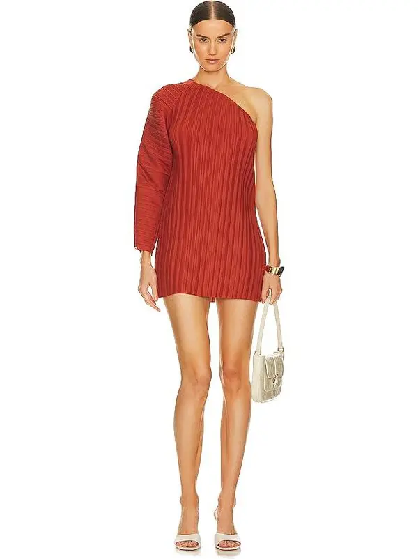 Song Of Style Anisah Mini Dress - Rust