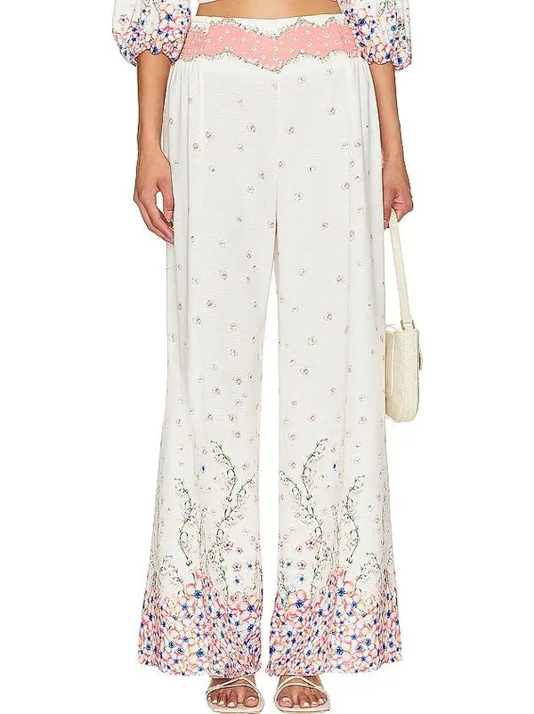 Agua Bendita X Revolve Mar Pants - Ivory