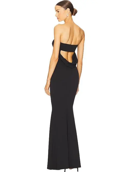 Katie May Mary Kate Gown - Black