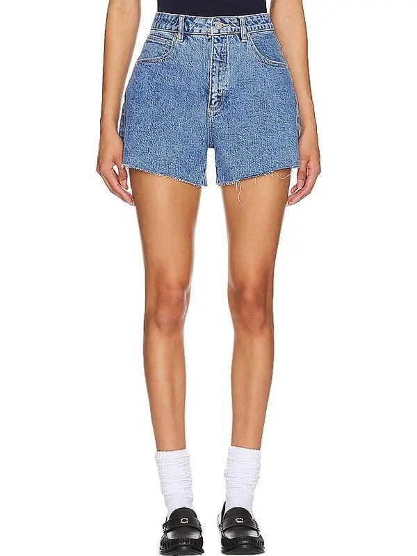 Abrand Denim Venice Short - Denim-medium