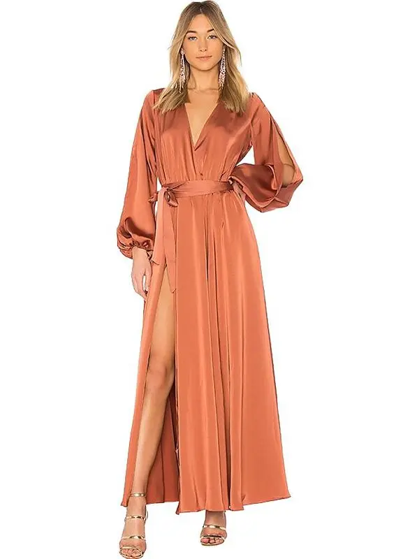 MICHAEL COSTELLO X Revolve Eric Gown - Metallic Copper