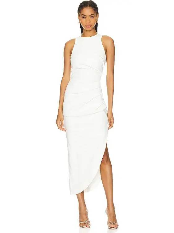 Misha Collection Ida Midi Dress - Ivory