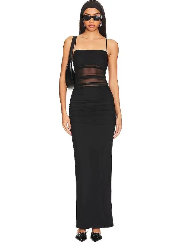 Superdown Celeste Maxi Dress - Black