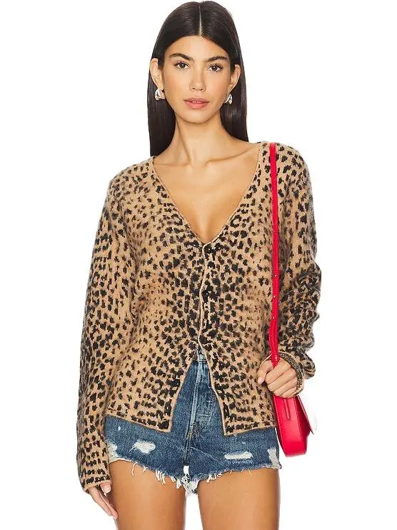 JADED LONDON Chuck Cardigan - Brown