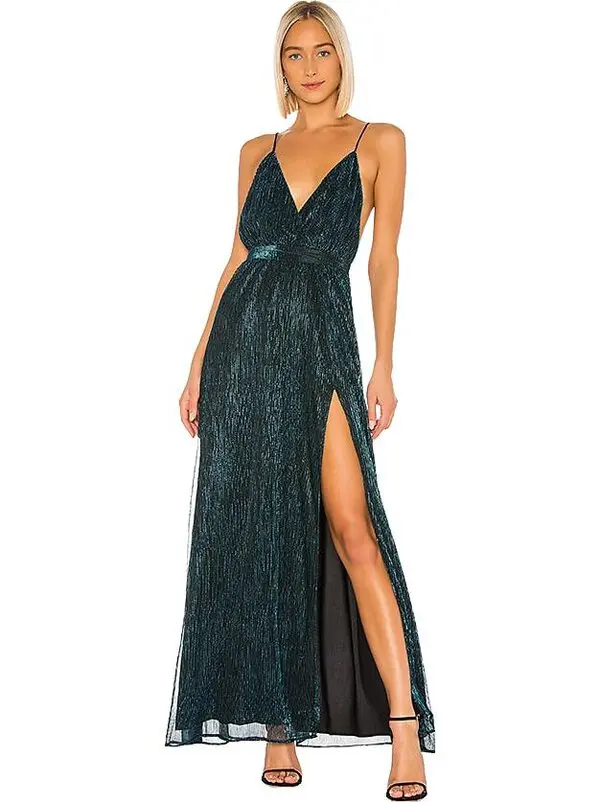 MICHAEL COSTELLO X Revolve Harper Gown - Blue