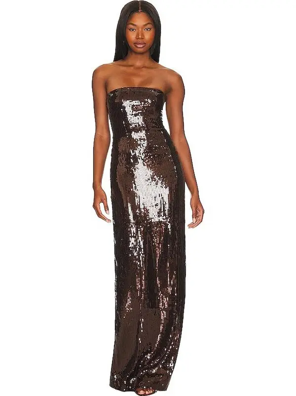 Retrofete Ember Dress - Brown