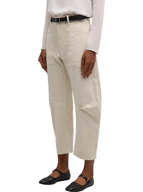 NILI LOTAN Shon Wide-leg Pants - Stone