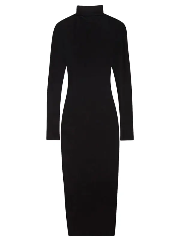 Isabel Marant Vanessa Roll-neck Midi Dress - Black