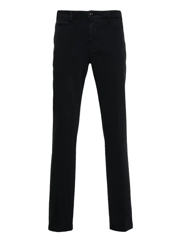BRIGLIA 1949 Slim-cut Chino Trousers - Blue