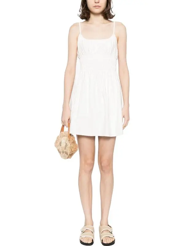 REFORMATION Kathleen Strappy Dress - White