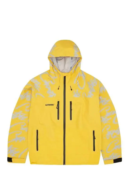 CORTEIZ Waterproof Shell Jacket - Yellow