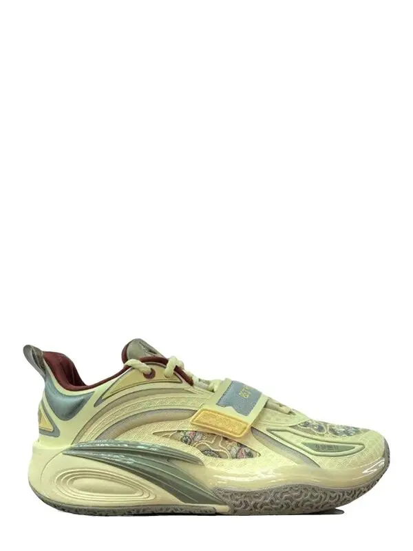 ANTA Kai 1 Kai Feng Sneakers - Pale Yellow/green/red