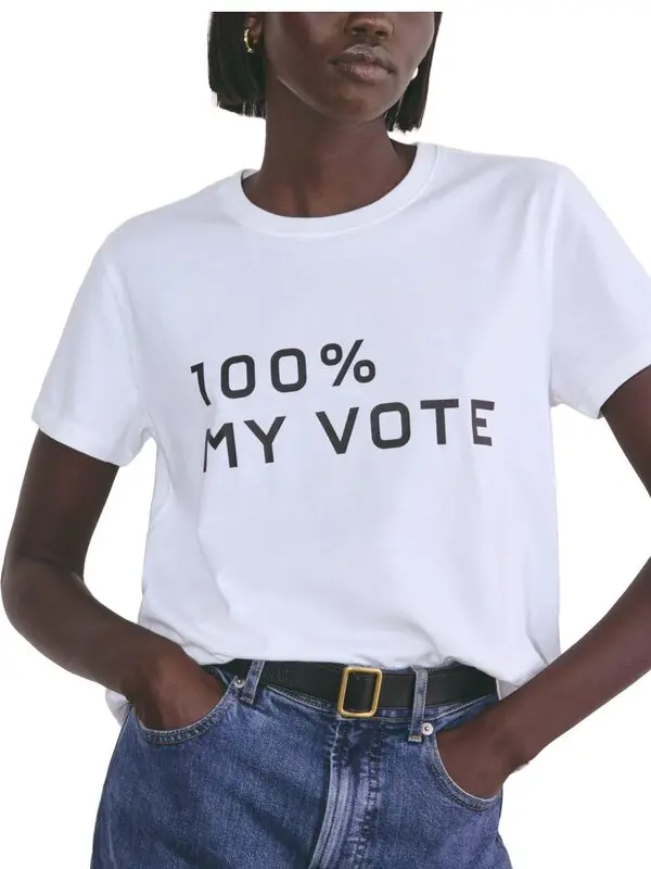 Everlane Essential Cotton Voter T-shirt - White