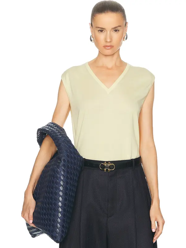 Bottega Veneta Sweater Vest - Daffodil