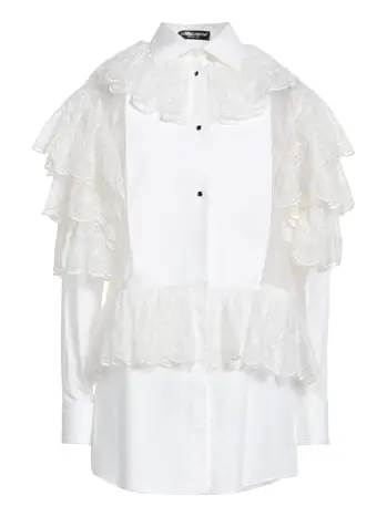 Dolce & Gabbana Cotton Silk Shirt - White