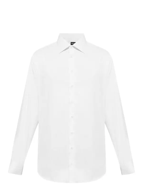 Giorgio Armani Cotton Shirt - White