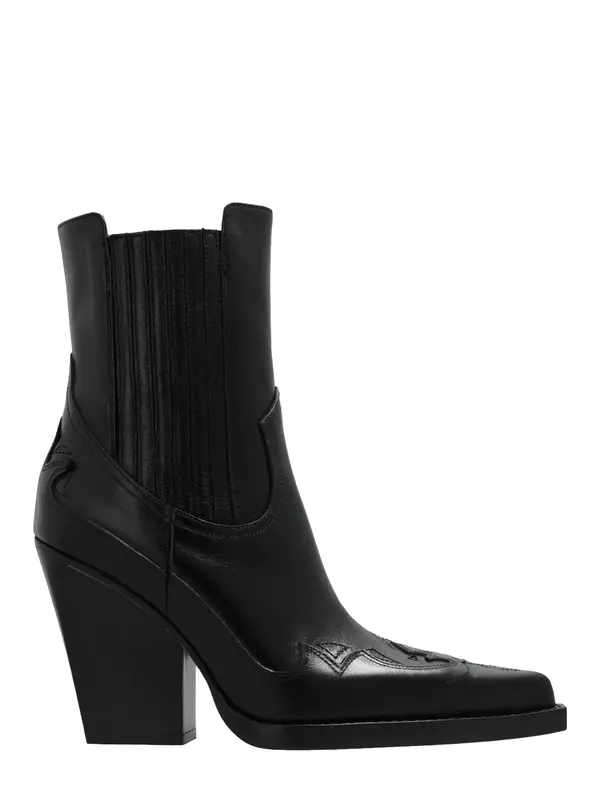 Paris Texas 110mm Dallas Boots - Black