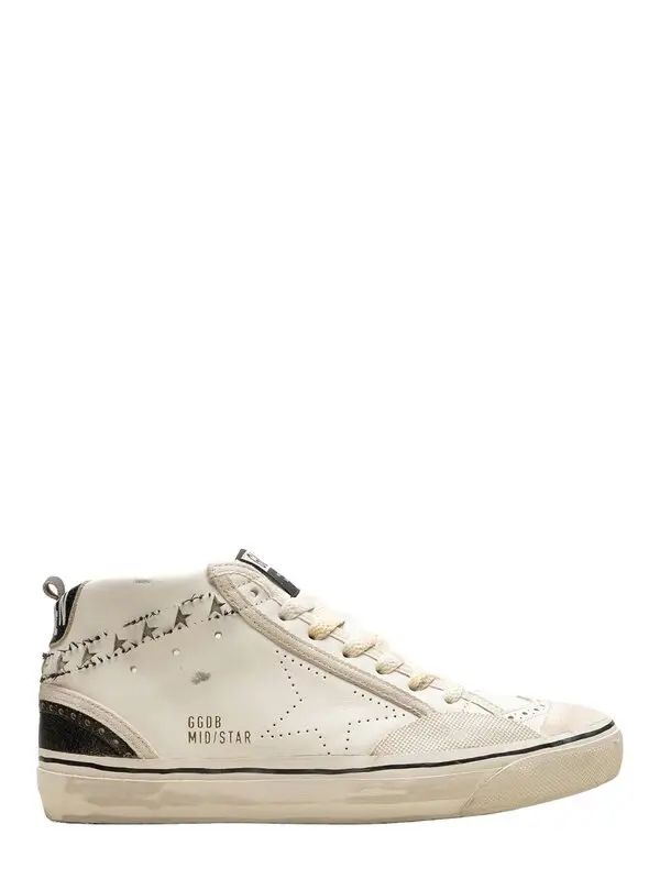 GOLDEN GOOSE Mid Star Sneakers - White