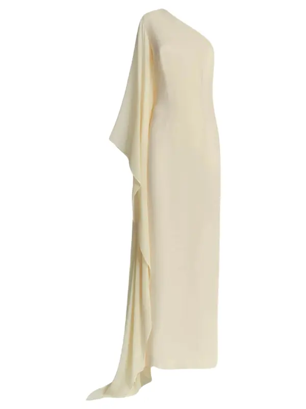 TALLER MARMO Jasmine Draped Maxi Dress - Neutrals