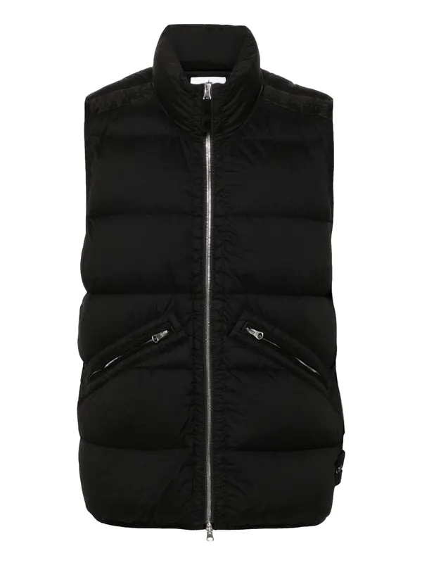 Stone Island Compass-badge Gilet - Black