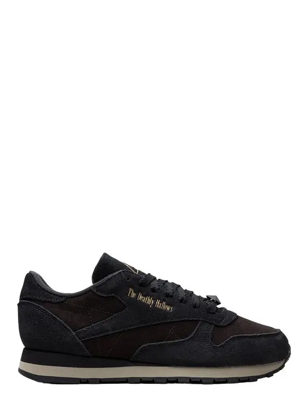 REEBOK X Harry Potter Classic Leather The Deathly Hallows Sneakers - Black