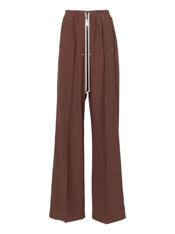 Rick Owens Bela Wide-leg Trousers - Red