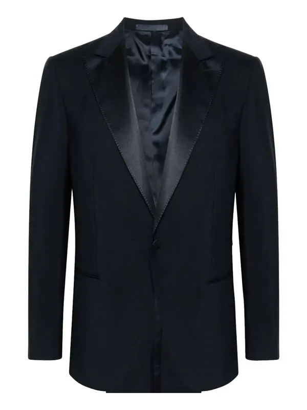 Caruso Single-breasted Suit - Blue