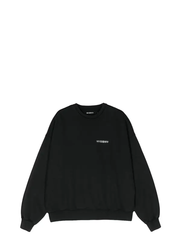 MISBHV Cotton Jersey Sweatshirt - Black