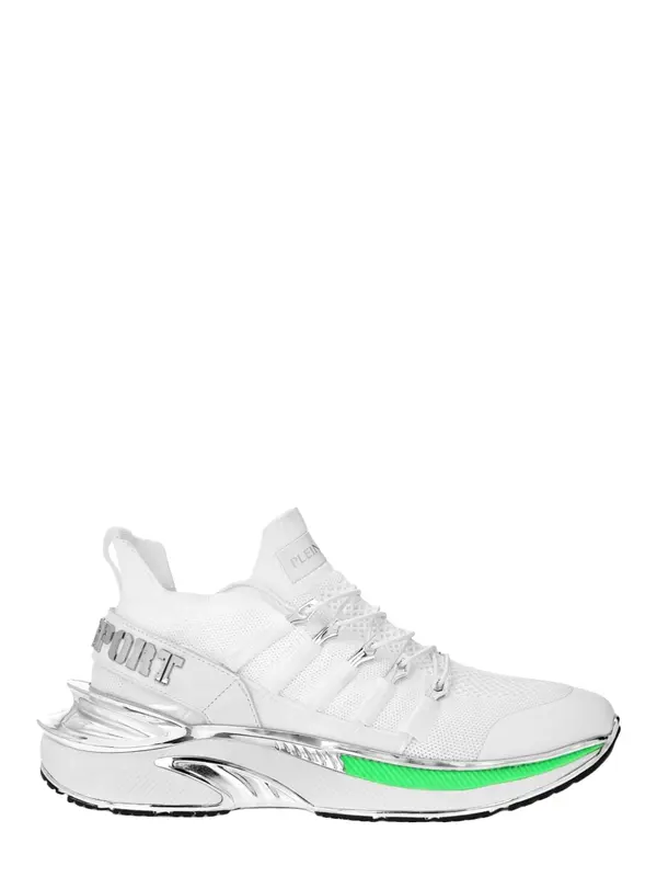 PLEIN SPORT Philipp Plein Chrome Surfer Sneakers - White