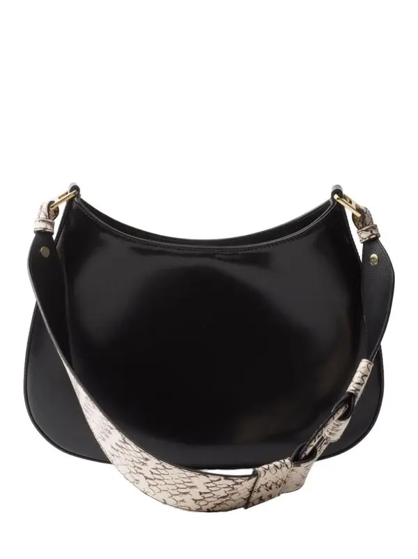Prada Cleo Shoulder Bag - Black