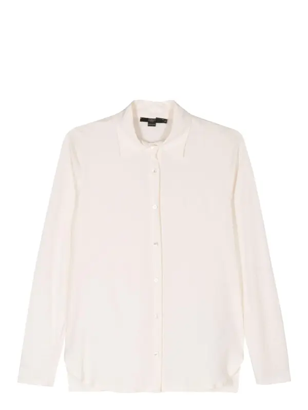 Seventy Panelled Long-sleeve Shirt - Neutrals