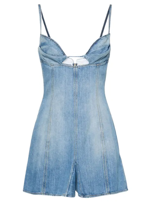 NENSI DOJAKA Denim Mini Dress - Blue