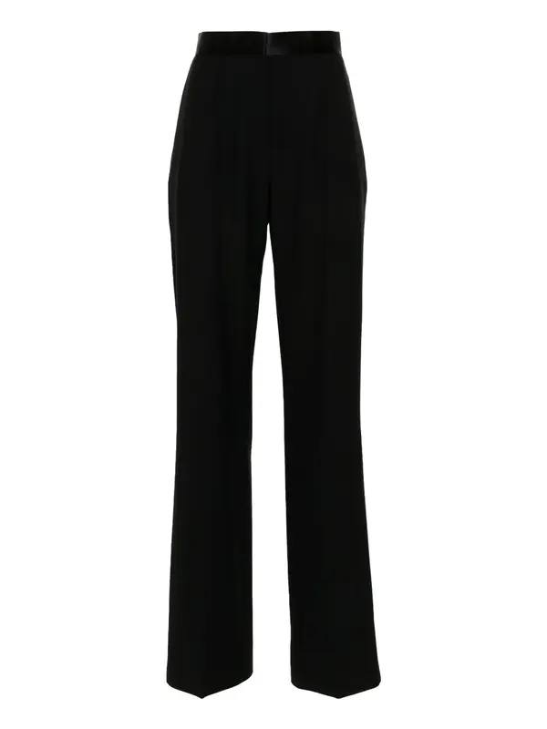NENSI DOJAKA Wide-leg Tailored Trousers - Black