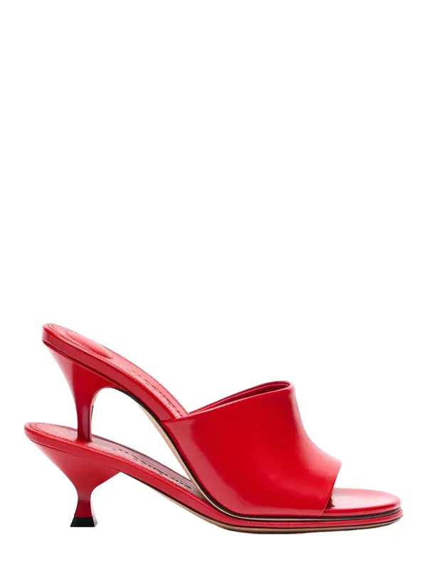 Jacquemus 110mm Les Doubles Mules - Red