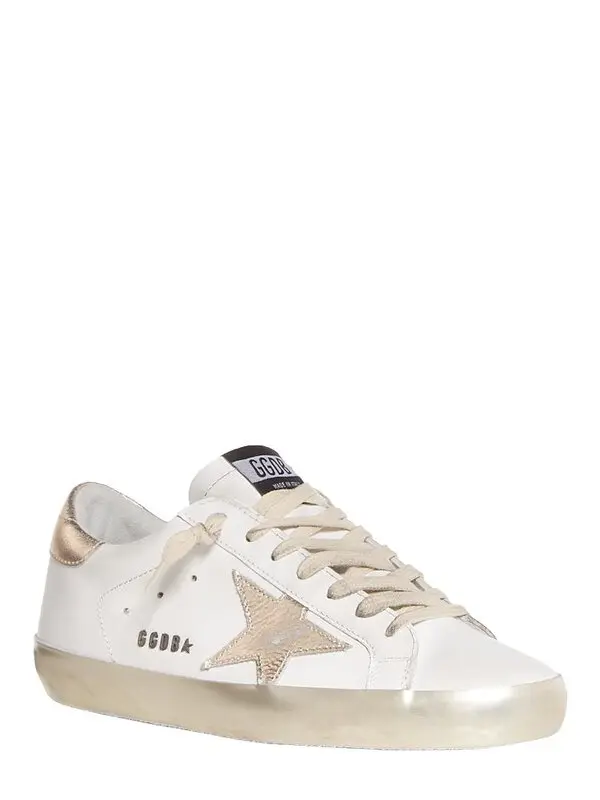 Golden Goose Super-star Low Top Sneakers - White