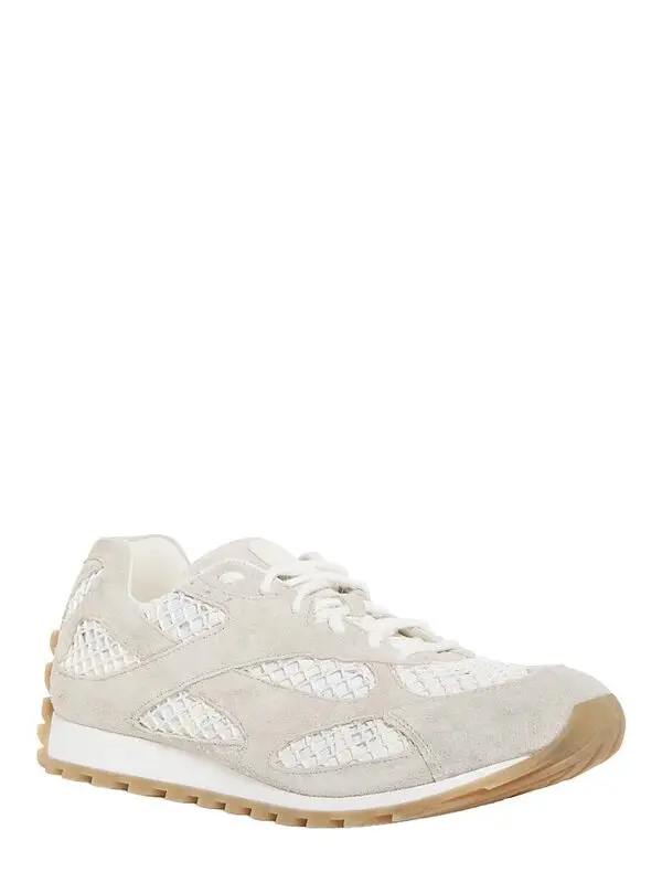 Bottega Veneta Orbit Low Top Sneakers - Sand