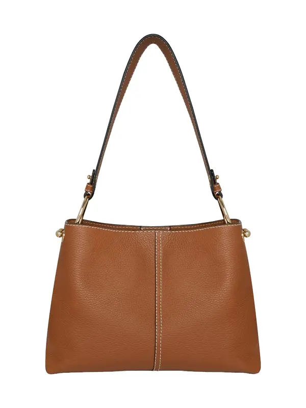 Strathberry Lana Leather Hobo Bag - Tan