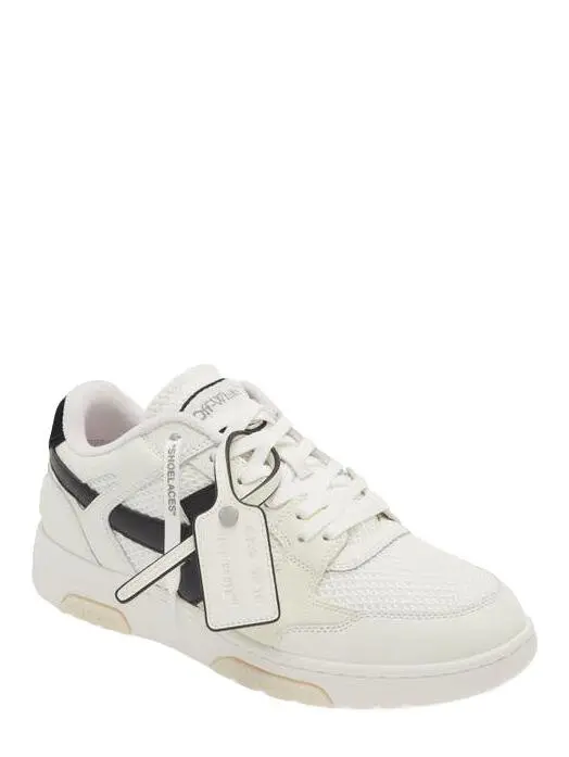 Off-White Slim Out Of Office Low Top Sneaker - White - Black