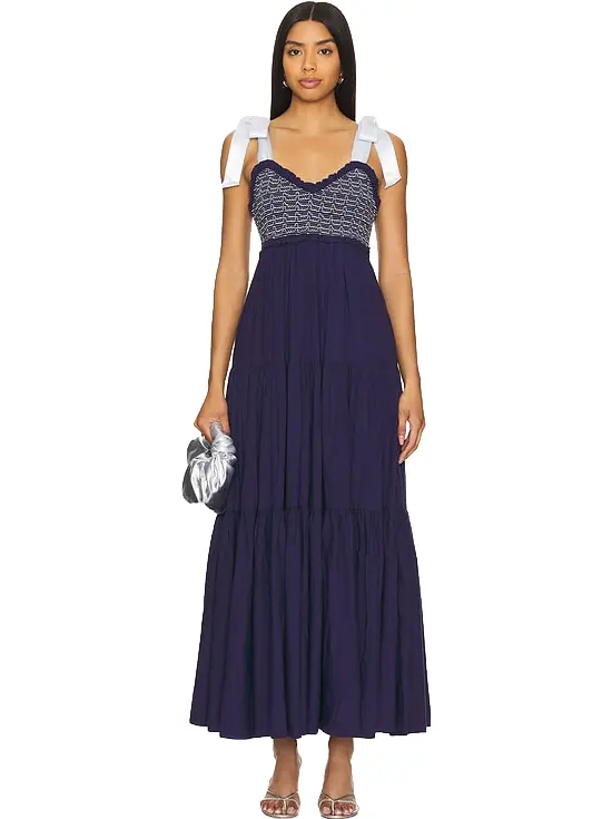 Free People Bluebell Maxi Dress - Eclipse