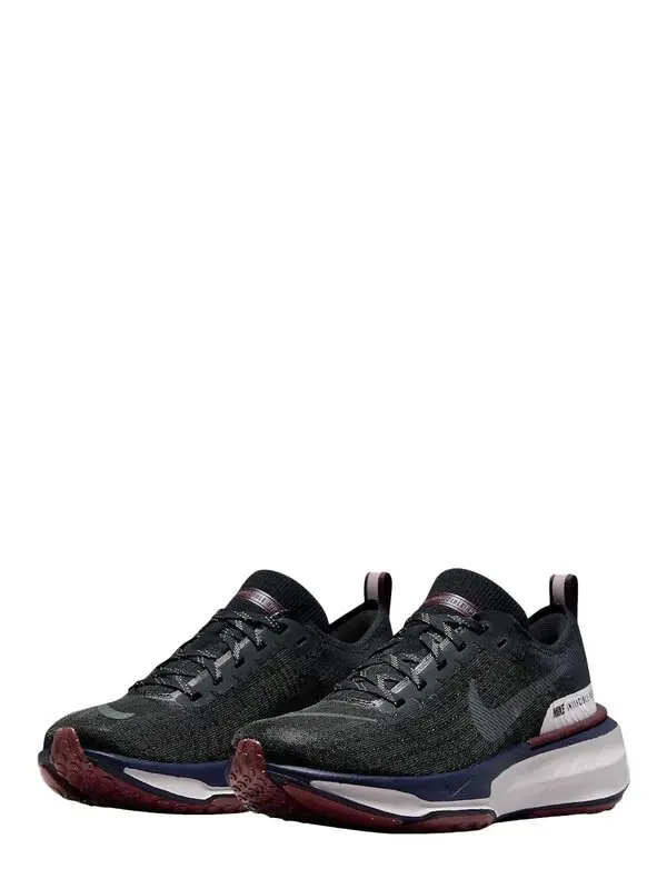 Nike Zoomx Invincible Run 3 Sneakers - Black/night Maroon/purple Ink